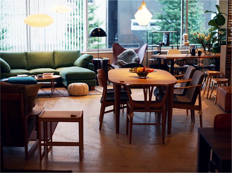 ショップ情報｜目黒のインテリア家具【karf】